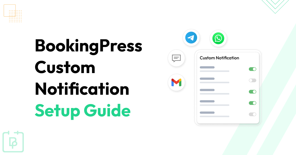 BookingPress Custom Appointment Notifications Setup Guide
